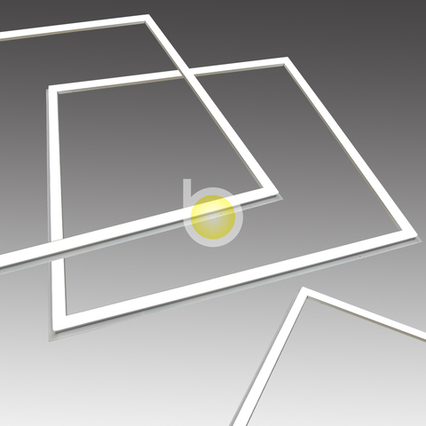 Buy Smd 40w 50w Recessed Mount Aluminium Led Frame Panel Light 2x2 2x4 ...