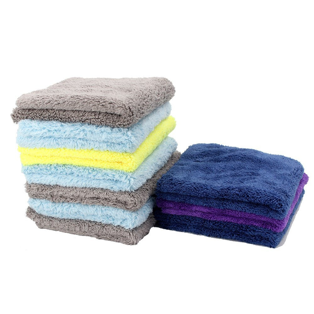 Buy Soft Ultra-absorbent Microfiber Cleaning Cloth Auto Drying Cloth ...