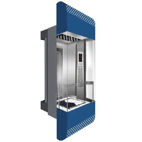 Buy Square Outdoor Vvvf Observation Lift Glass Sightseeing Elevator ...