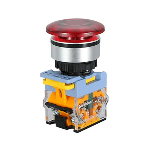 Buy Sweideer Mushroom 30mm Waterproof Momentary Reset Self Locking ...