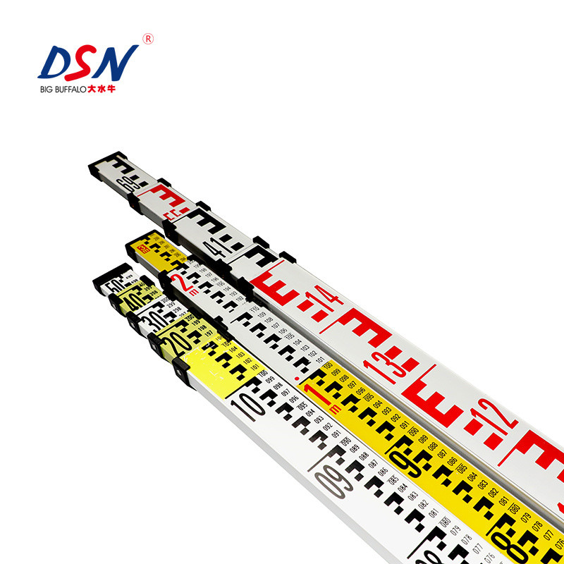 Buy Thickened Aluminum Tower Telescopic Rod 7m Ruler Spirit Level ...