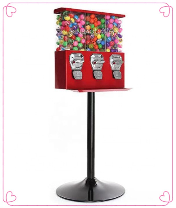 Buy Triple Head Candy Vending Machine from Guangzhou Xinbao Electronic ...