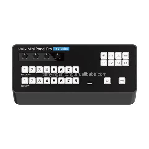 Buy Tystvideo Usb Mini Vmix Switch Panel Usb To Usb Live Broadcast ...