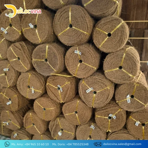 Buy Vietnam Natural Coconut Coir Ropes For Twisting Coco Fiber ...