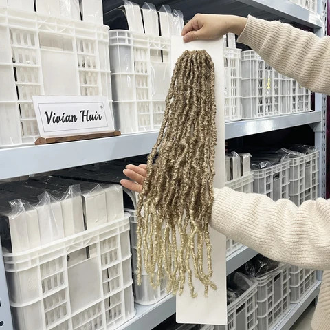 Buy Vivian 36 Inch Nu Locs Crochet Braids Hair Pre-looped Nu Locs ...
