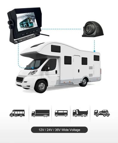 Buy Waterproof Ip69k Night Vision 1080p Vehicle Truck Rear View Mirror ...