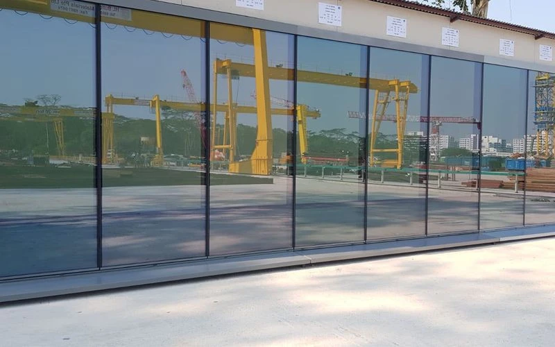 Buy Unitized Aluminum Curtainwall System from Shenzhen Oriental Turdo ...