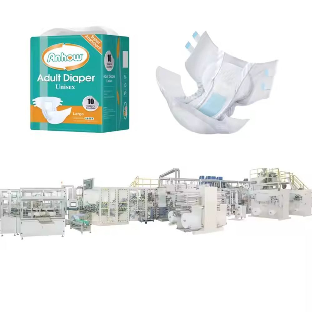 Buy Full Servo Adult Diaper Production Line, Adult Diaper Making ...