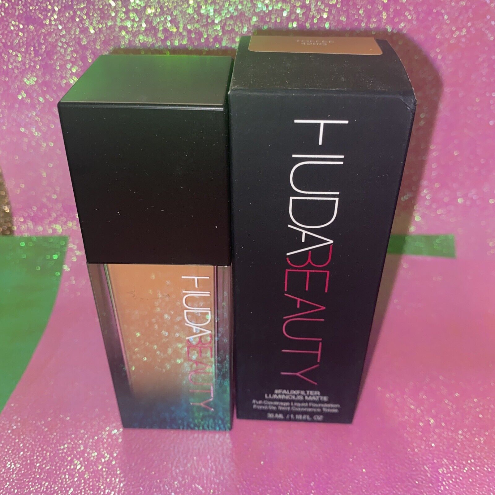 Buy Huda Beauty #fauxfilter Foundation Dulce De Leche 350 100% ...