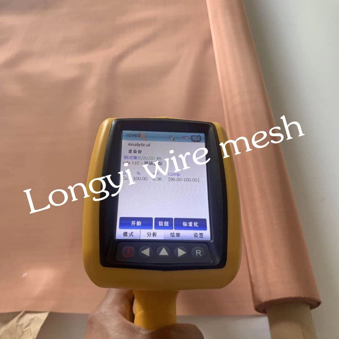 Buy Emf Rf Shielding Faraday Cage Pure Copper Wire Mesh Screen Fabric ...