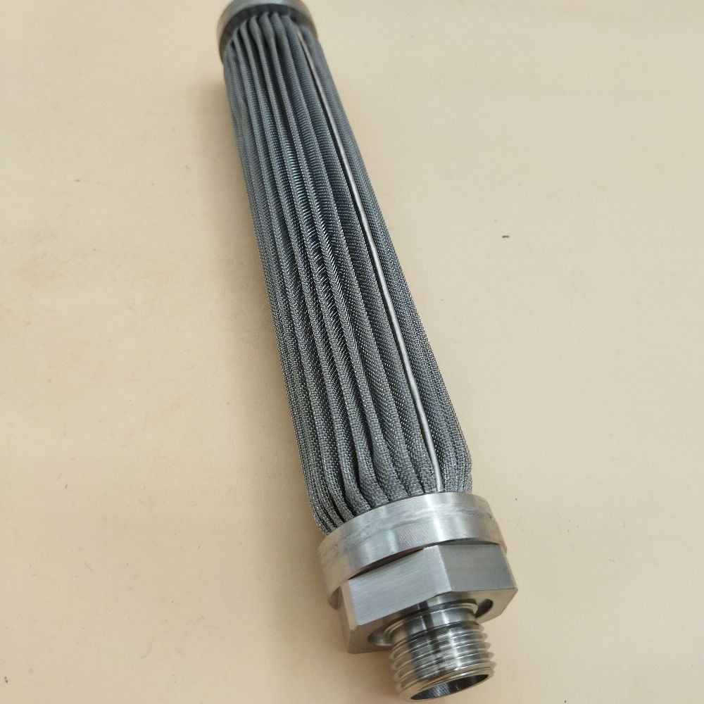 Buy Stainless Steel Sintered Hydraulic Oil Filter Element Oil ...