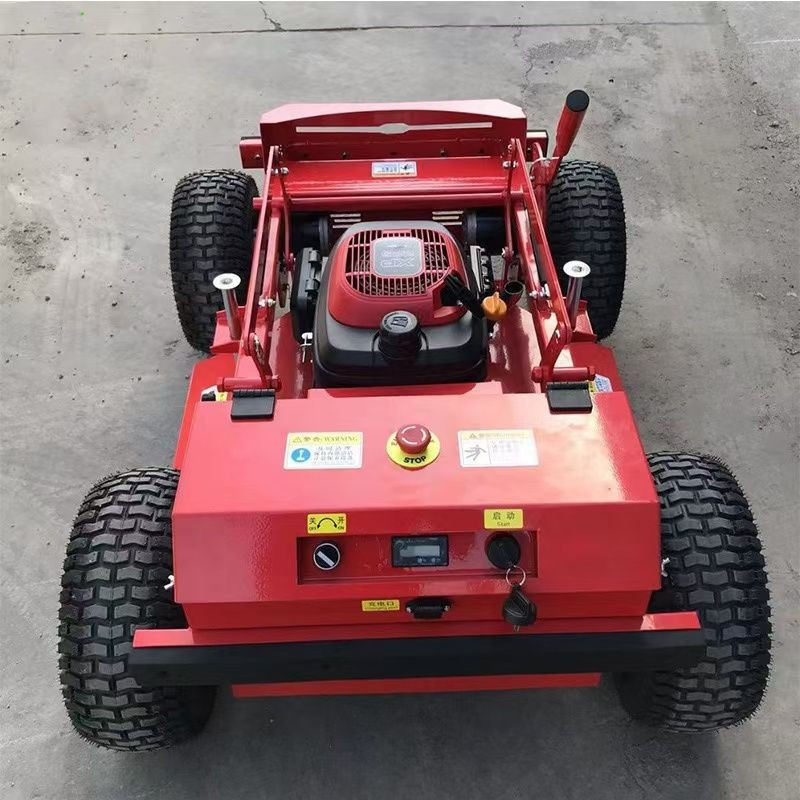 Buy Track Type Lawn Mower For Weeding 360 Degree Rotating Mini Robot ...