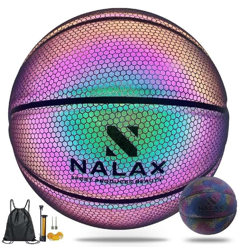 Buy Colorful Reflective Luminous Blue Basketball from Jinnuoda Sports ...