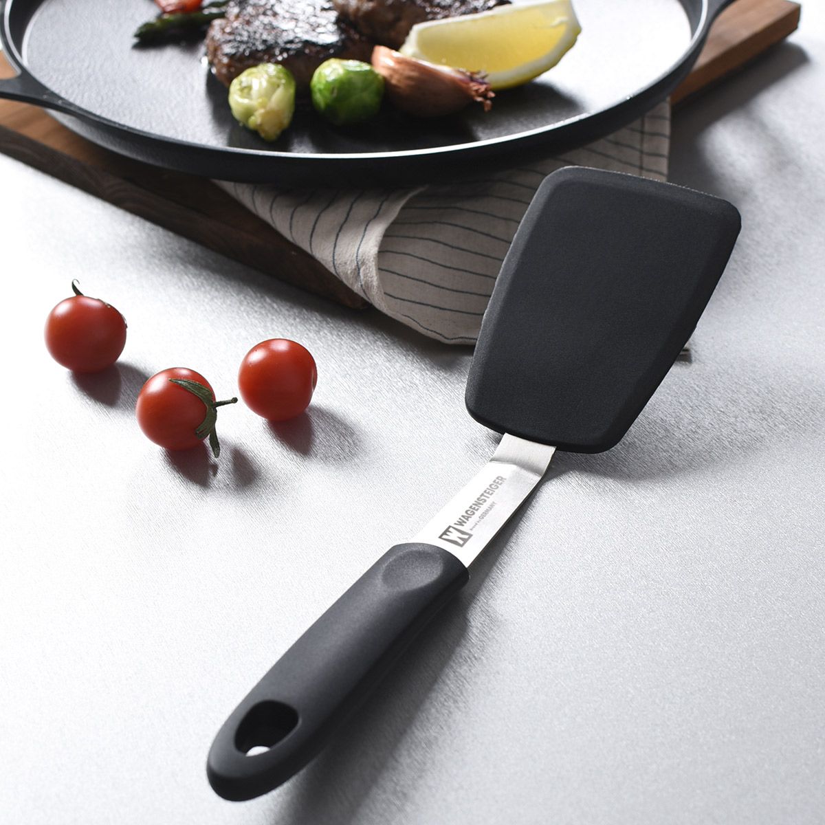 Buy Heat-resistant Silicone Head Turner, Large Cooking Spatula With ...