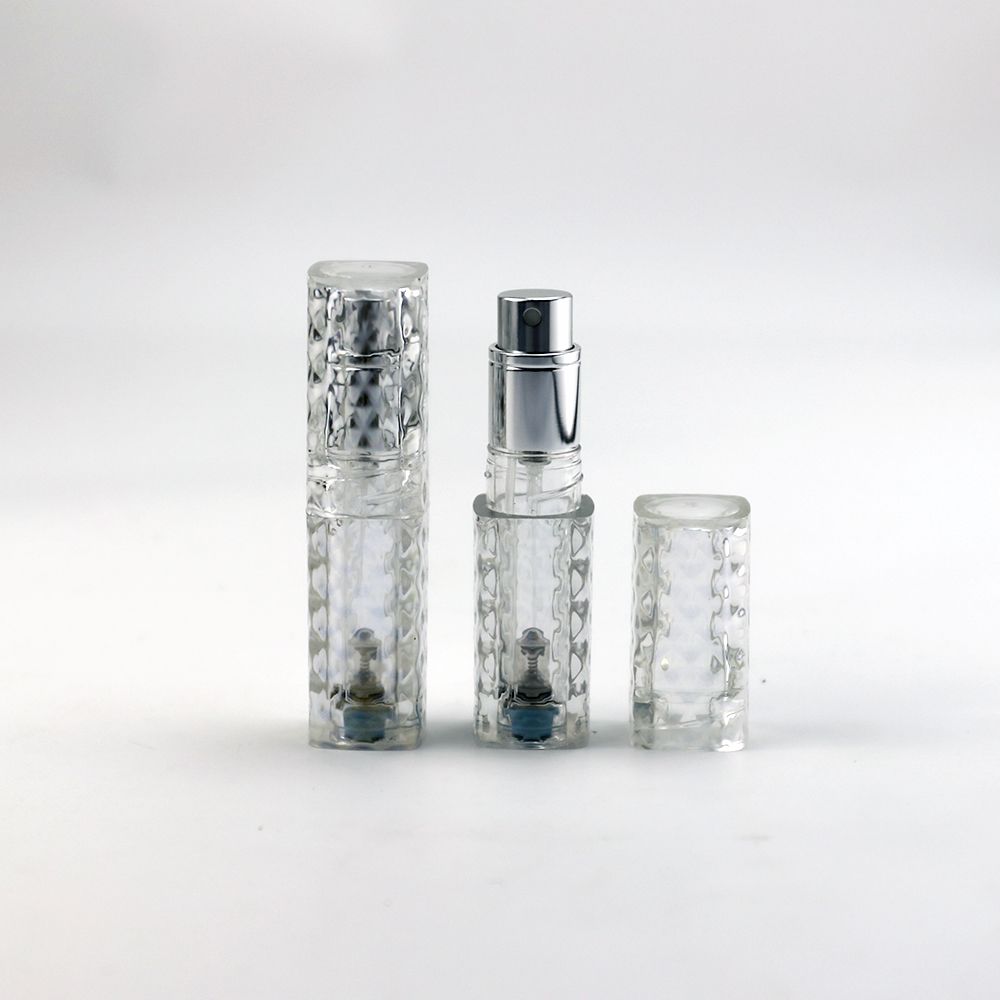 Buy Square Pcta Bottom-fill Refillable Perfume Atomizer Bottle from ...