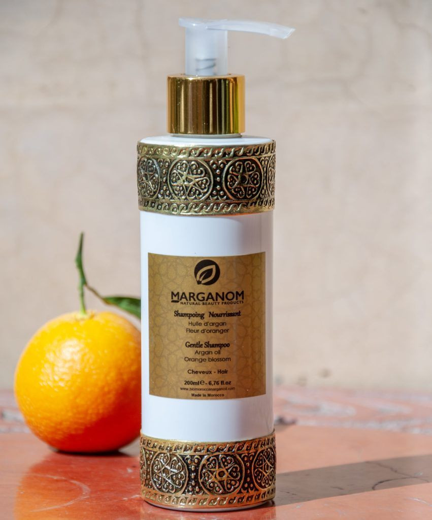 Buy Argan Oil And Orange Blossom Shampoo from Marganom, Morocco ...