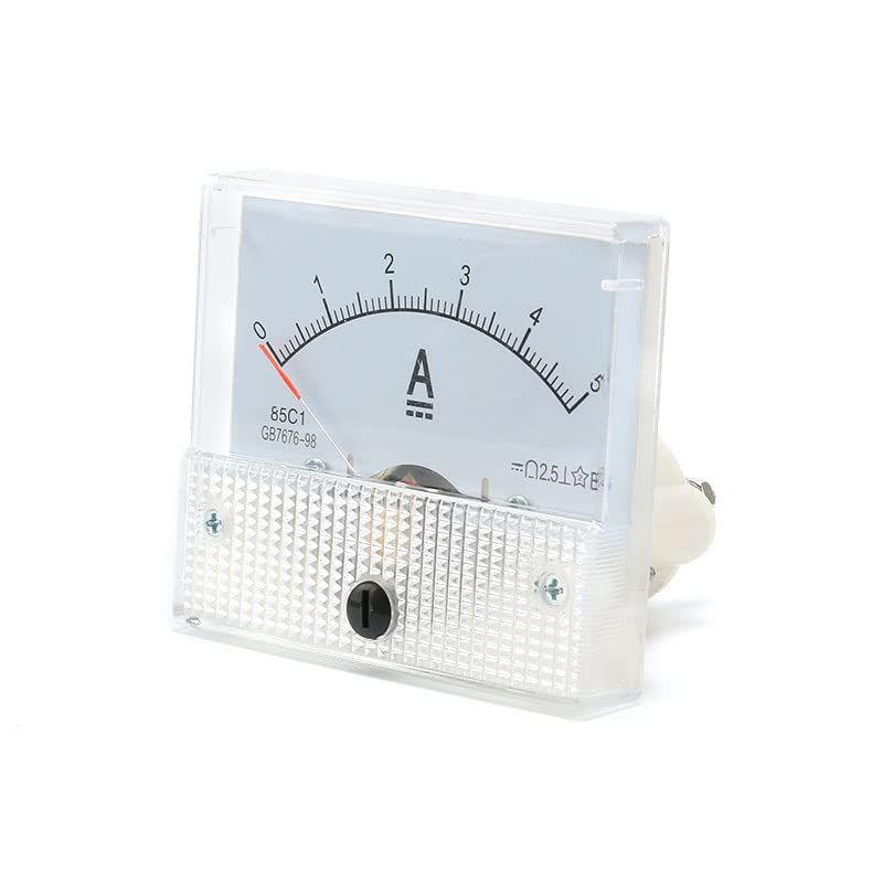 Buy Dc Pointer Ammeter Analog Current Voltmeter Measuring Panel 65 ...