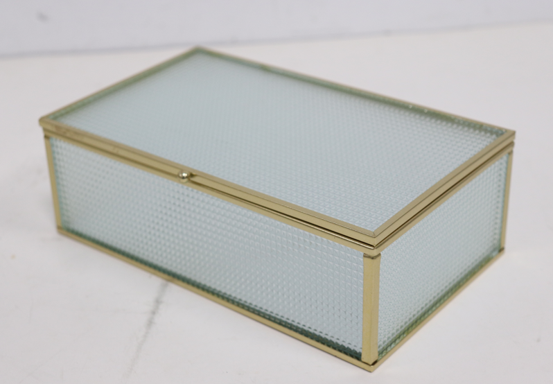 Buy Modern Jewelry Box, Metal Jewelry Box, Necklace, Ring, Bracelet ...