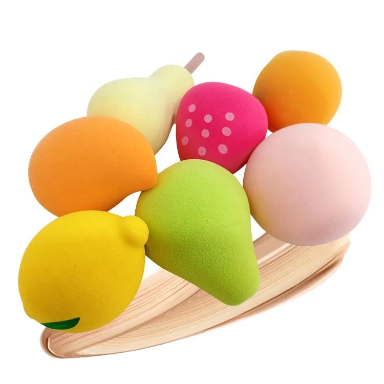 Buy Lovely Fruit Design Shape Latex Free Makeup Sponge Super Soft ...