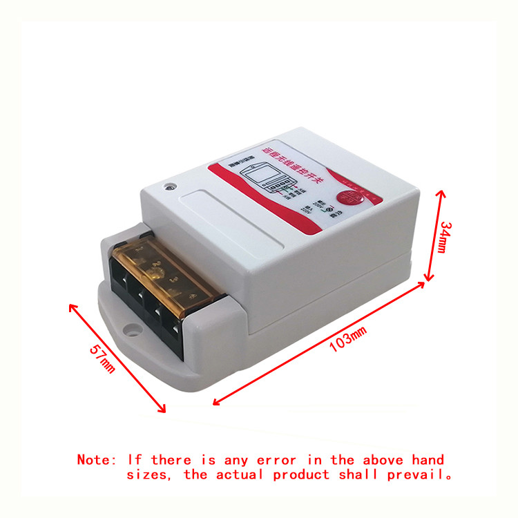 Buy 3000m Long Distance 220v Relay Wireless Rf Remote Control Switch ...