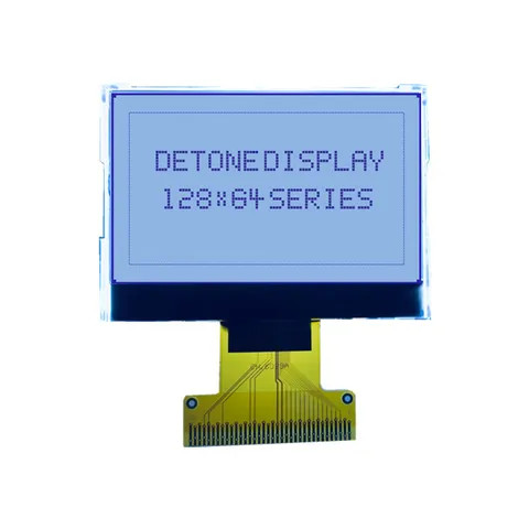 Buy 128x64 Graphics Lcd Spi Parallel Interface 2 Inch Display 12864 Lcd ...
