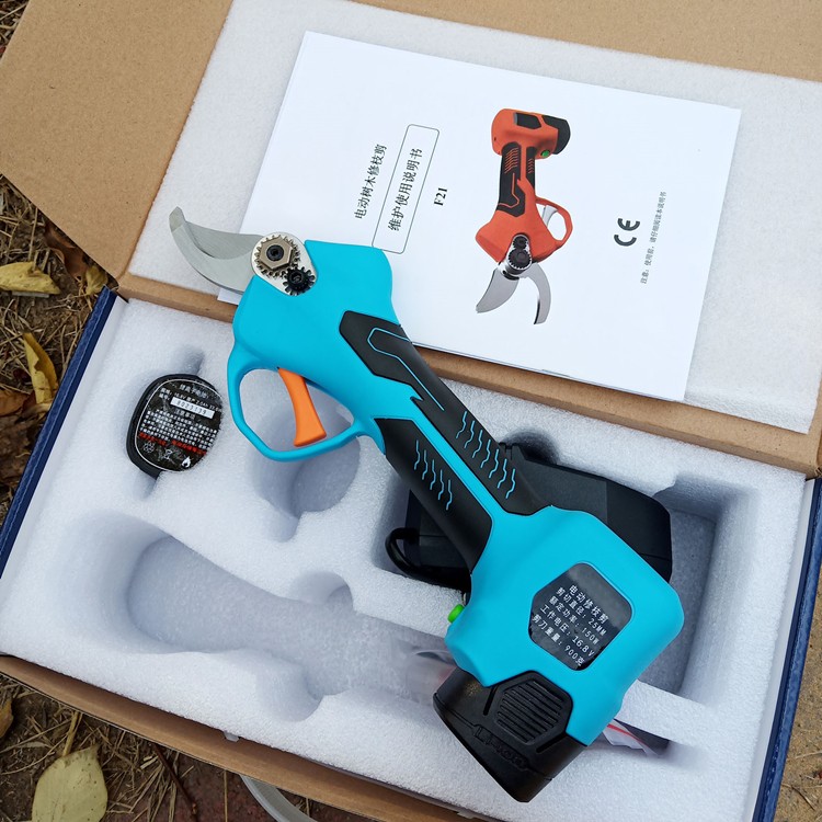 Buy 16.8v Double Farm Tools Pruning Shears Garden Electric Tree ...