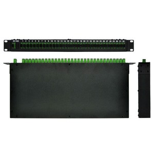 Buy 19 Inch Rack Mount Fiber Optic Splitter Optical Cable Splitter from ...