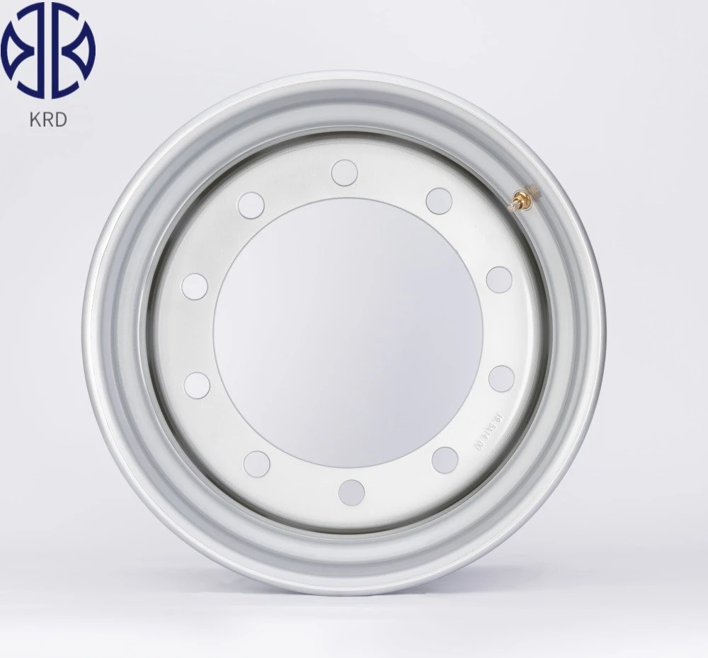 Buy 19.50x14.00 Truck Bus Trailer Wheel Hub Tubeless Steel Wheel Rim ...