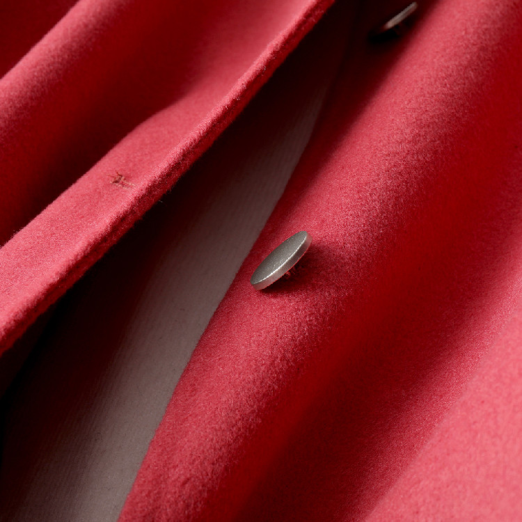 Buy 2020womens Wool Coat 100% Double Faced Red Ladies Women Winter ...