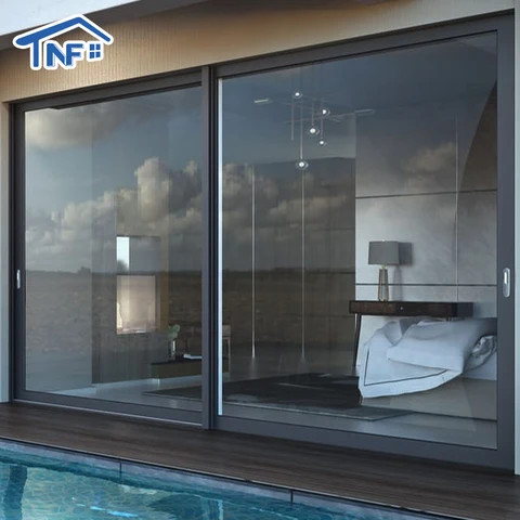 Buy 2024 Nf Latest Design Wind Proof Sound Insulation Sliding Glass ...