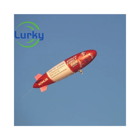 Buy 4m Long Customized Inflatable Balloon Helium Blimp /inflatable ...