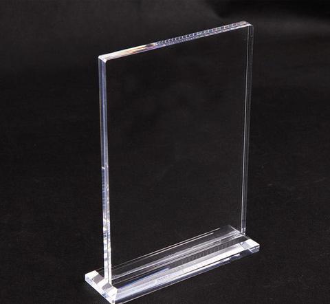 Buy Acrylic Menu Stand/acrylic Plastic Table Menu Display from Foshan ...