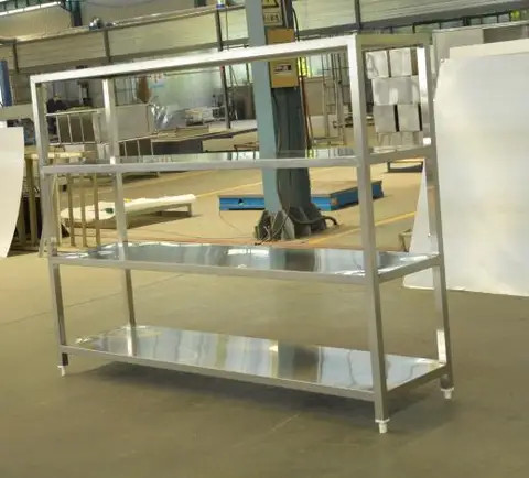 Buy Adjustable Commercial Hotel Restaurant Kitchen Stainless Steel ...
