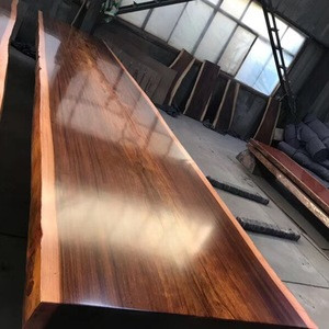 Buy Air-dried Solid Okan Wood Slab Big Size For Conference Table Office ...
