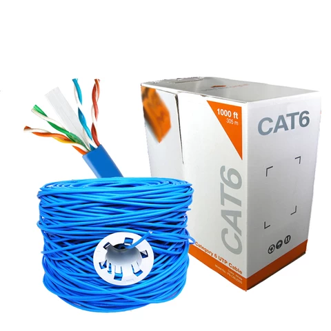 Buy Cat6 23awg Bc Cu Conductor 1000ft 305m Easy Pull Box Utp Cat6 Cable ...
