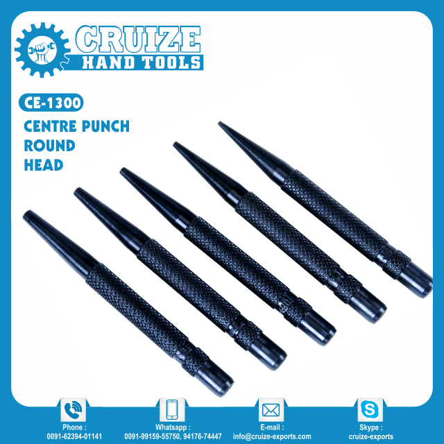 Buy Centre Punch Round Head from CRUIZE EXPORTS, China | Tradewheel.com