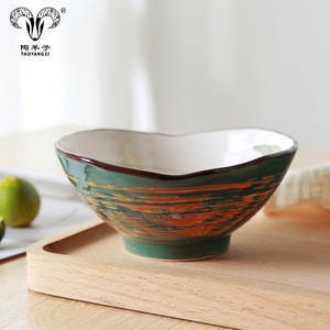 Buy Ceramic Porcelain New Design Pad Printing Bowl, Full Design Bowl ...