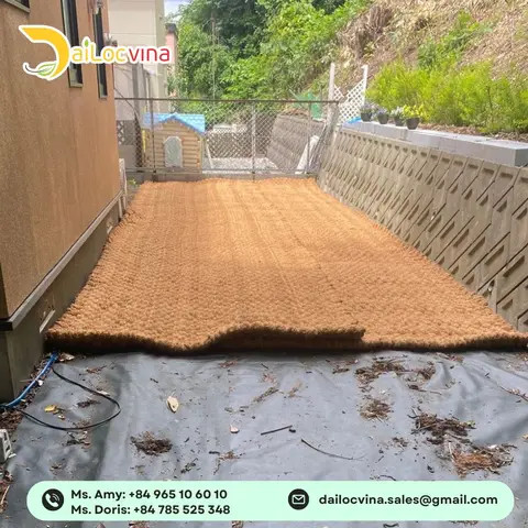Buy Coconut Coir Mat For Road Export To Japan Contact Ryan +84938244404 ...
