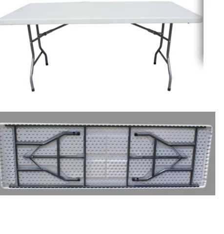 Buy Contemporary Style Plastic Rectangle Folding Table Modern Design For Banquet Event Party Bar ...