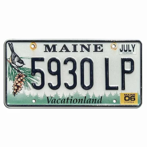 Buy Custom Design Usa Size Metal Car Plates Embossed Aluminum Car ...