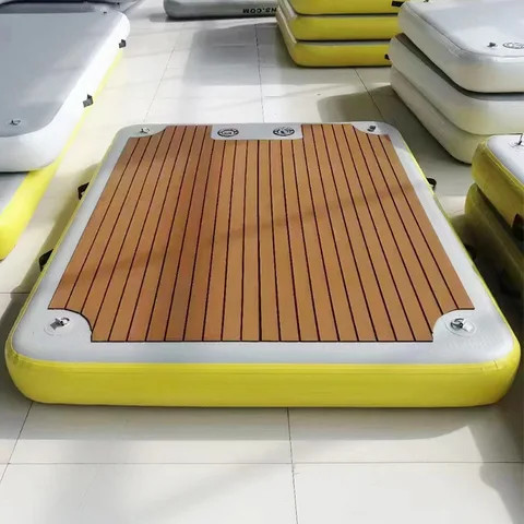 Buy Customized Size Pvc Wire Drawing Fishing Platform Water Floating ...