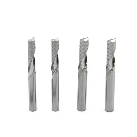 Buy D8 D10 D12mm Shank Single Flute Milling Cutter Carbide End Mill ...