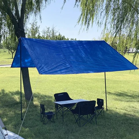Buy Diy Waterproof Backpacking Tent Poly Tarp Survival Tent from ...