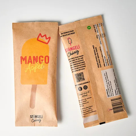 Buy Eco Friendly Custom Flexible Tea Corn Starch Containers Bag Frozen ...