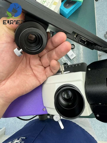 Buy Eur Vet Latest Technology Biological Microscope Veterinary ...