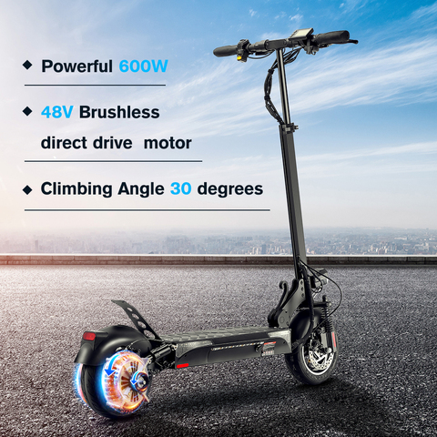 Buy Europe Adult 10 Inch Off Road Electric Scooter Max Speed 45 Km ...