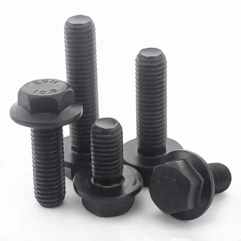 Buy Fastener Supplier Black Steel Hex Head Flange Shoulder Bolt from D ...