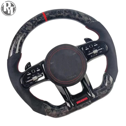 Buy Forged Carbon Fiber Steering Wheel Customized To Fit Mercedes-benz ...