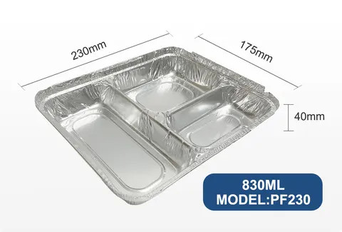 Buy High-end Custom Rectangle Catering Takeaway Lunch Box 810ml ...