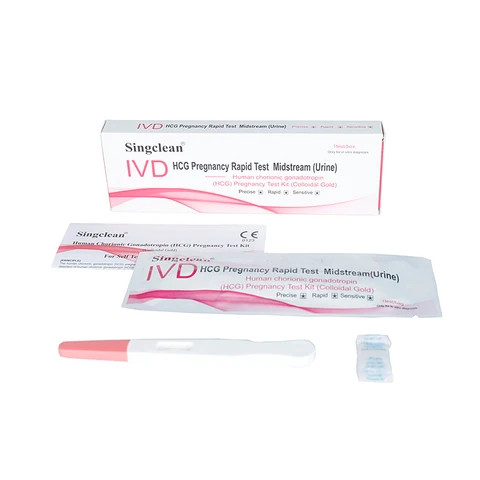 Buy High Quality Singclean Ce Marked One Step Hcg Early Pregnancy ...